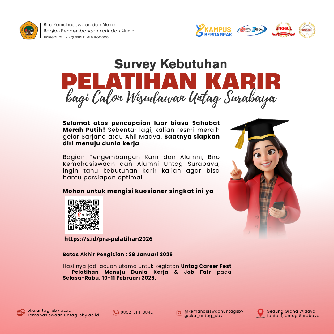 P.K.A - Pengembangan Karir dan Alumni Untag Surabaya